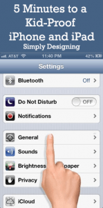 5 Minutes to a Kid-Proof iPhone and iPad | Simply Designing with Ashley