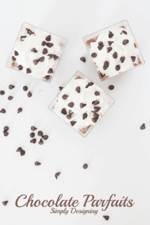 Simple Chocolate Parfait Recipe | Simply Designing with Ashley