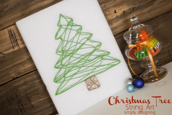 Christmas Tree String Art | Simply Designing with Ashley
