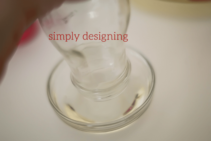 Sprinkle Rimmed Glass | Simply Designing with Ashley