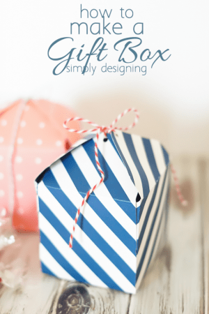 How to Make a Gift Box | Simply Designing with Ashley