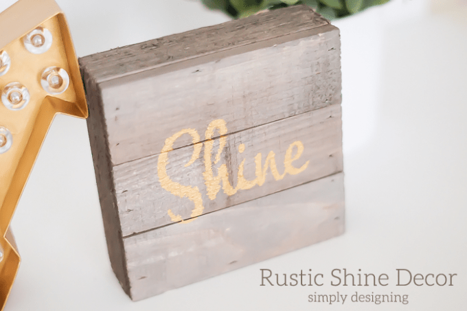 DIY Rustic Decor | Simply Designing with Ashley