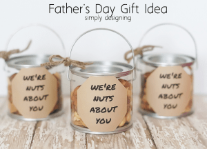 Nuts About You Fathers Day Gift Idea | Simply Designing with Ashley