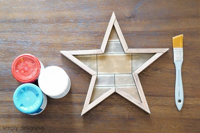 Whitewashed Barn Star | Simply Designing with Ashley