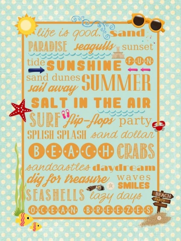 Free Summer Printables | Simply Designing with Ashley