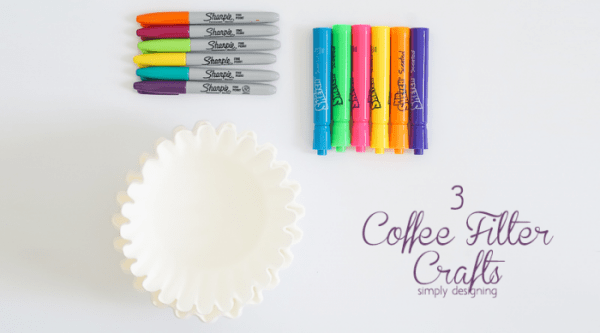 3 Coffee Filter Crafts | Simply Designing with Ashley