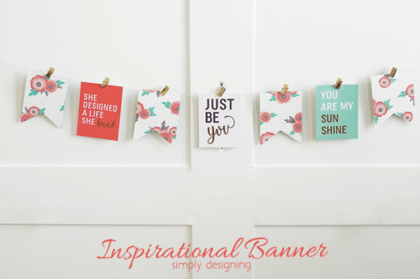 Inspirational Banner | Simply Designing with Ashley