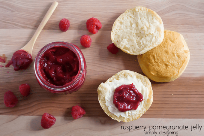 Raspberry Pomegranate Jelly | Simply Designing with Ashley