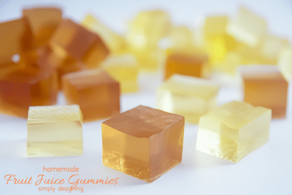 Homemade Fruit Juice Gummies | Simply Designing with Ashley