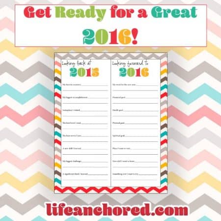 Plan for 2016 with Free Printables | Simply Designing with Ashley