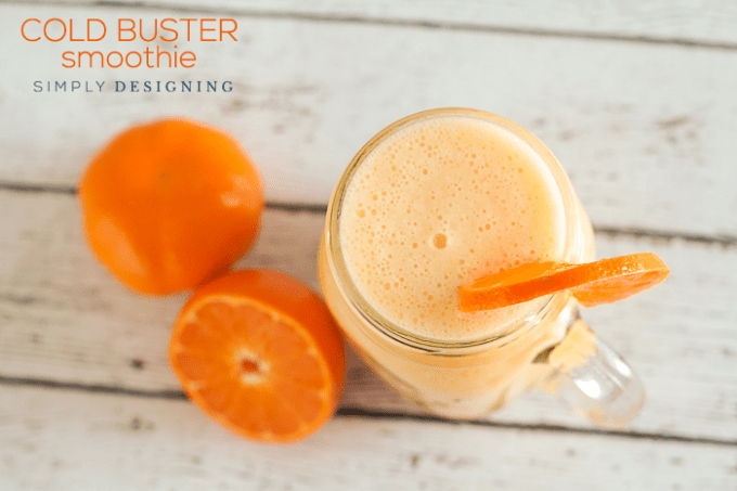 Cold Buster Smoothie Recipe | Simply Designing with Ashley