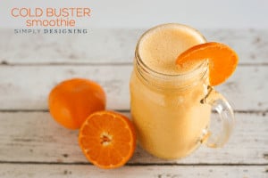 Cold Buster Smoothie Recipe | Simply Designing with Ashley