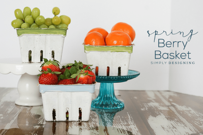 Spring Berry Baskets | Simply Designing with Ashley