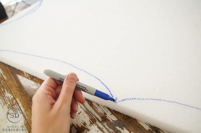 DIY Foam Frame | Simply Designing with Ashley