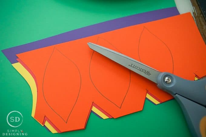 Simple Thankful Wreath Thanksgiving Craft | Simply Designing with Ashley