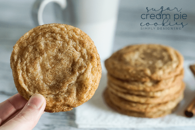 Sugar Cream Pie Cookies | a cookie inspired by the famous Indiana ...