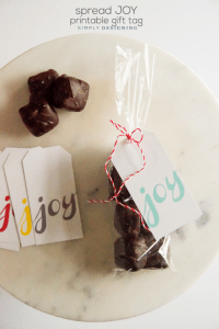 Spread Joy Printable Gift Tags | Simply Designing with Ashley
