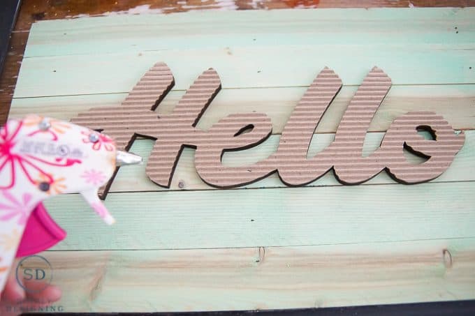 How to Make a Decorative Sign | Simply Designing with Ashley
