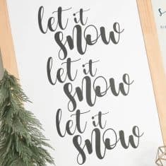 Snow Inspired Projects to make this Winter | Simply Designing with Ashley