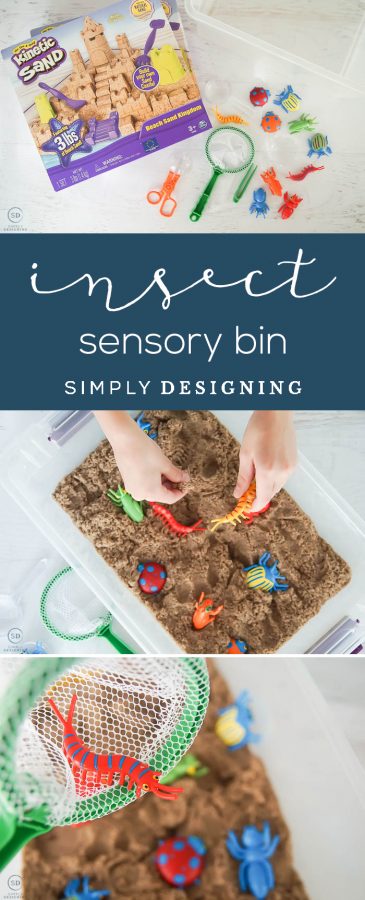 DIY Insect Sensory Bin | Simply Designing with Ashley