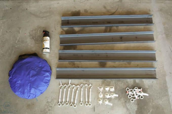 How to Make Industrial Metal Shelves | Simply Designing with Ashley