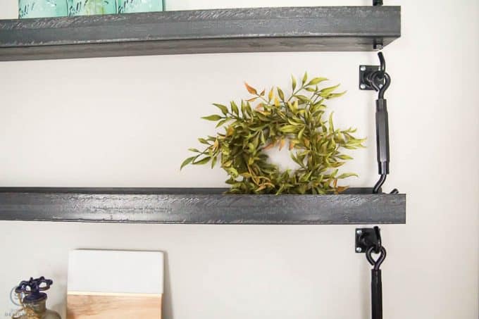 How to Make Industrial Metal Shelves | Simply Designing with Ashley