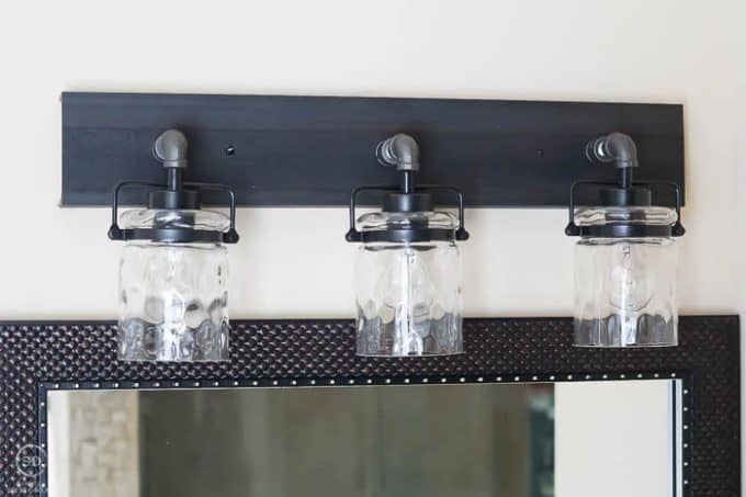 DIY Vanity Lights | Simply Designing with Ashley