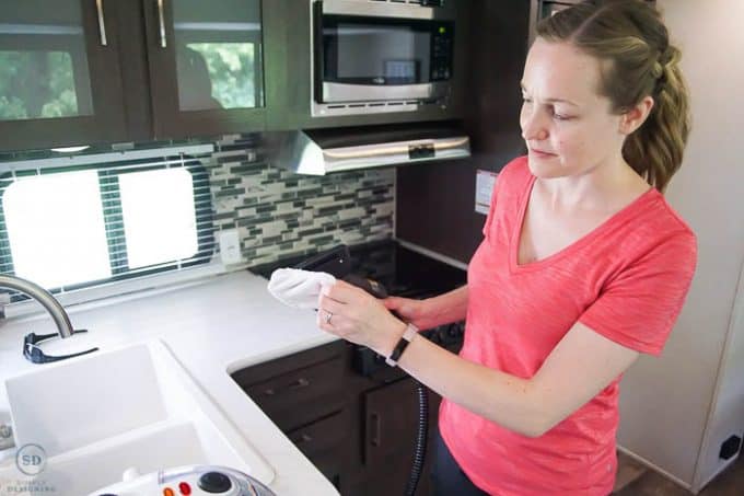 How to Clean an RV or Travel Trailer | Simply Designing with Ashley