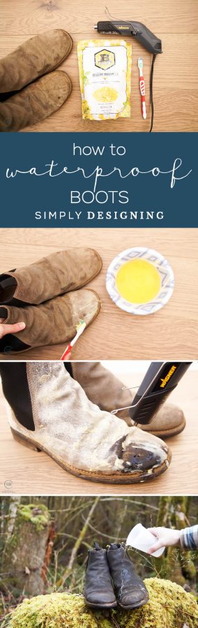 How to Waterproof Leather Boots | Simply Designing with Ashley
