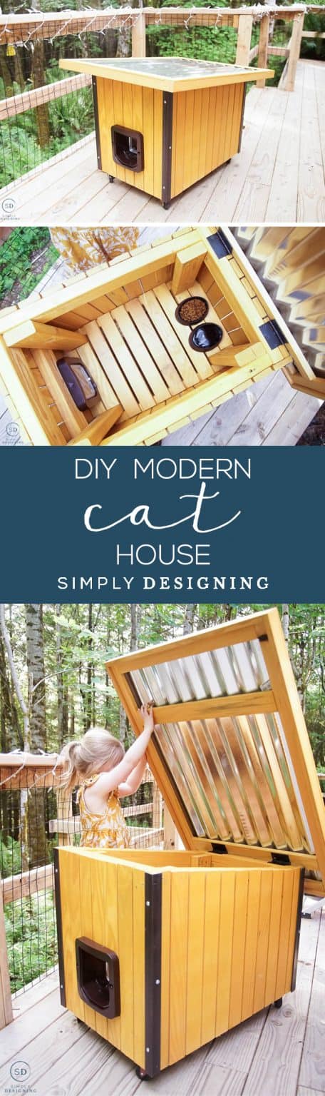 DIY Cat House | Simply Designing with Ashley