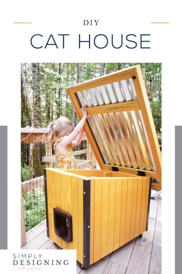 DIY Cat House | Simply Designing with Ashley