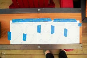 How to make an Address Sign | Simply Designing with Ashley