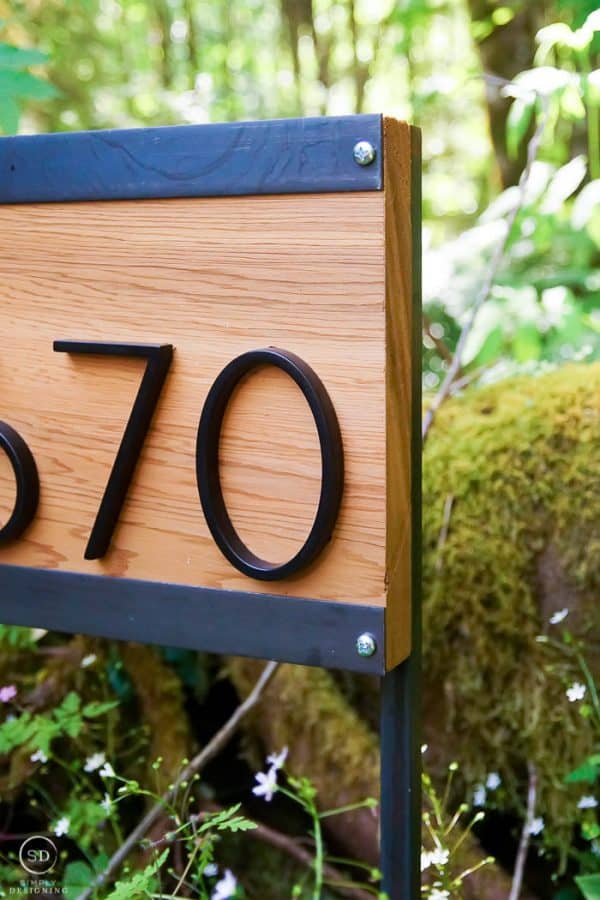 How to make an Address Sign | Simply Designing with Ashley