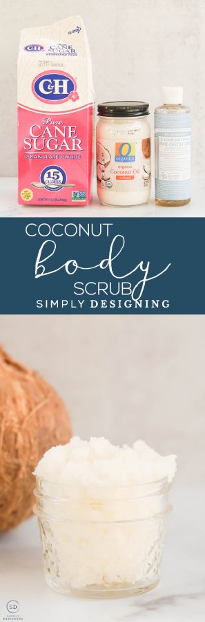 Coconut Body Scrub | Simply Designing with Ashley