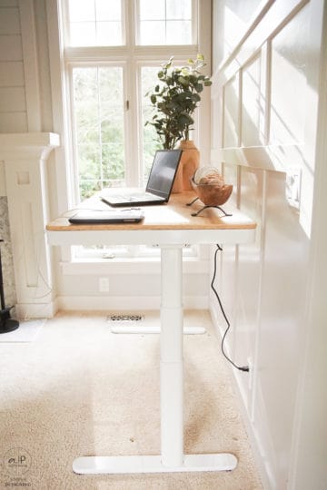 How to Style a Standing Desk: 8 Easy Ideas + Which Standing Desk I'm ...
