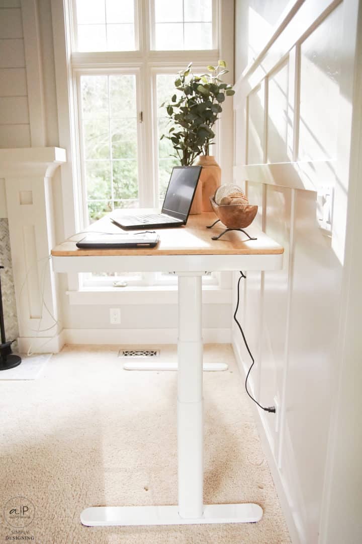 How to Style a Standing Desk: 8 Easy Ideas + Which Standing Desk I'm ...